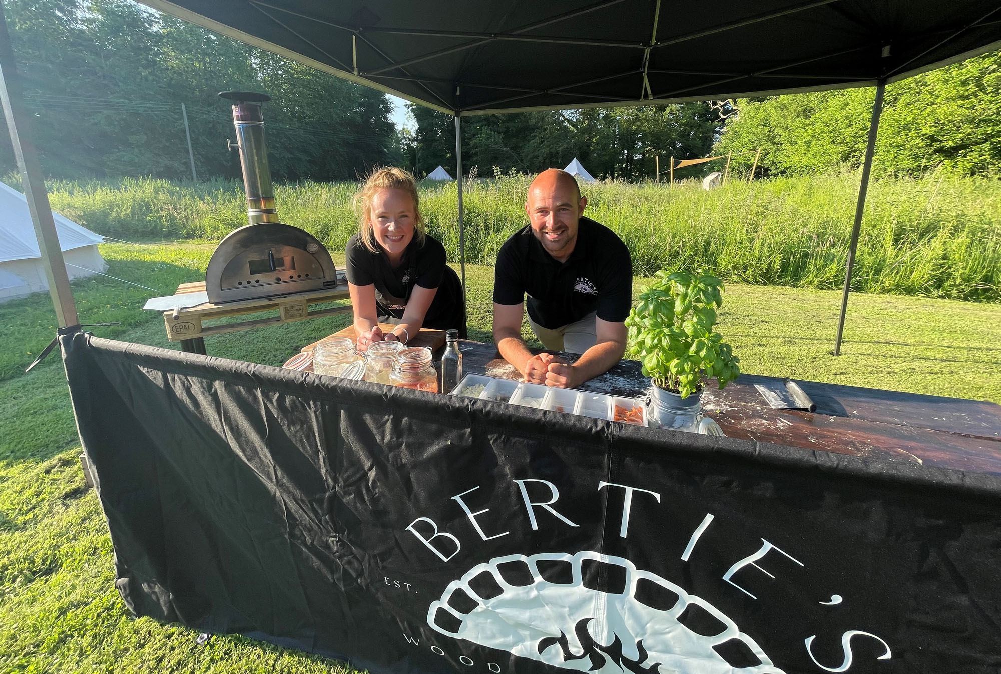 About Bertie’s Woodfired Pizza